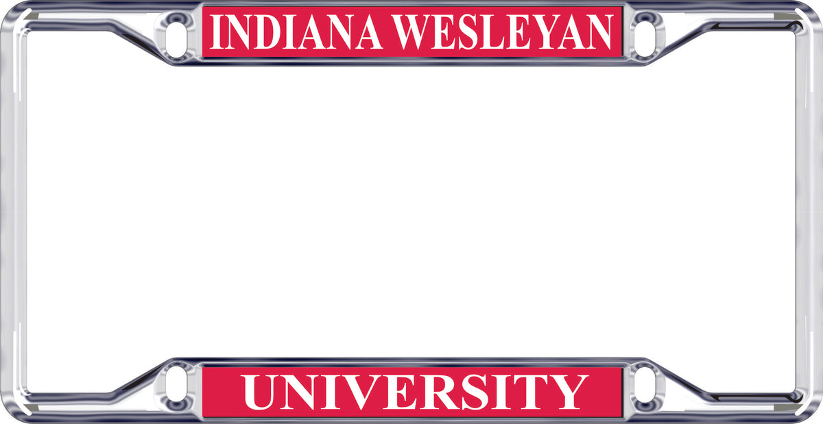 License Plate Frame | Indiana Wesleyan over University – Indiana ...